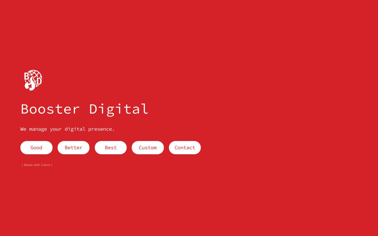 Booster Digital Agency